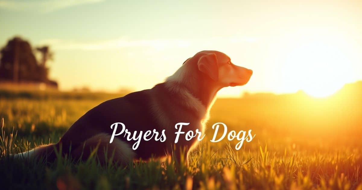 25 Powerful Prayers For Dogs: A Spiritual Guide to Protecting, Healing, and Blessing Our ...
